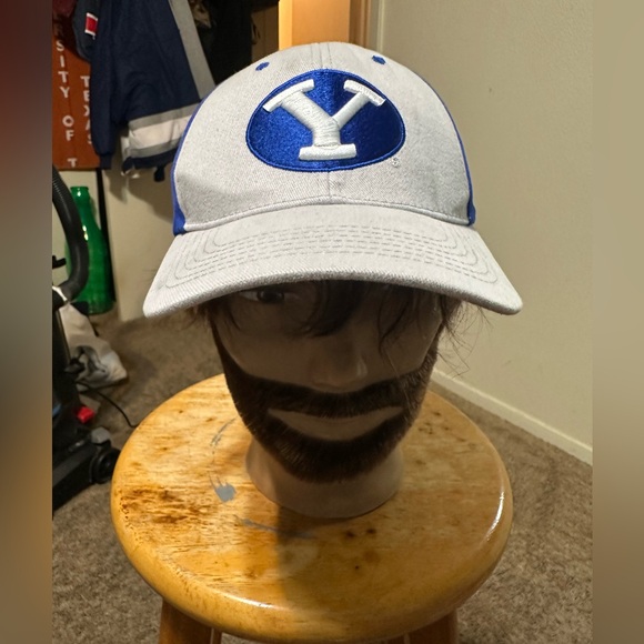 NCAA | Accessories | Vintage Byu University Triple Blue Hat 0s | Poshmark